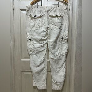 Union | Pants | Union Jeans Mens 4 Ins 29 Linen Cotton Blend White ...